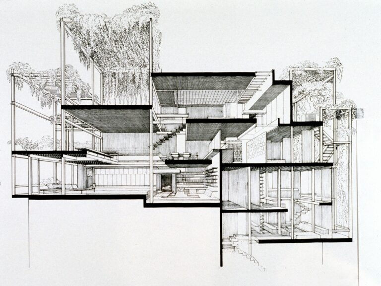 Drawing as Signature: Paul Rudolph and the Perspective Section ...