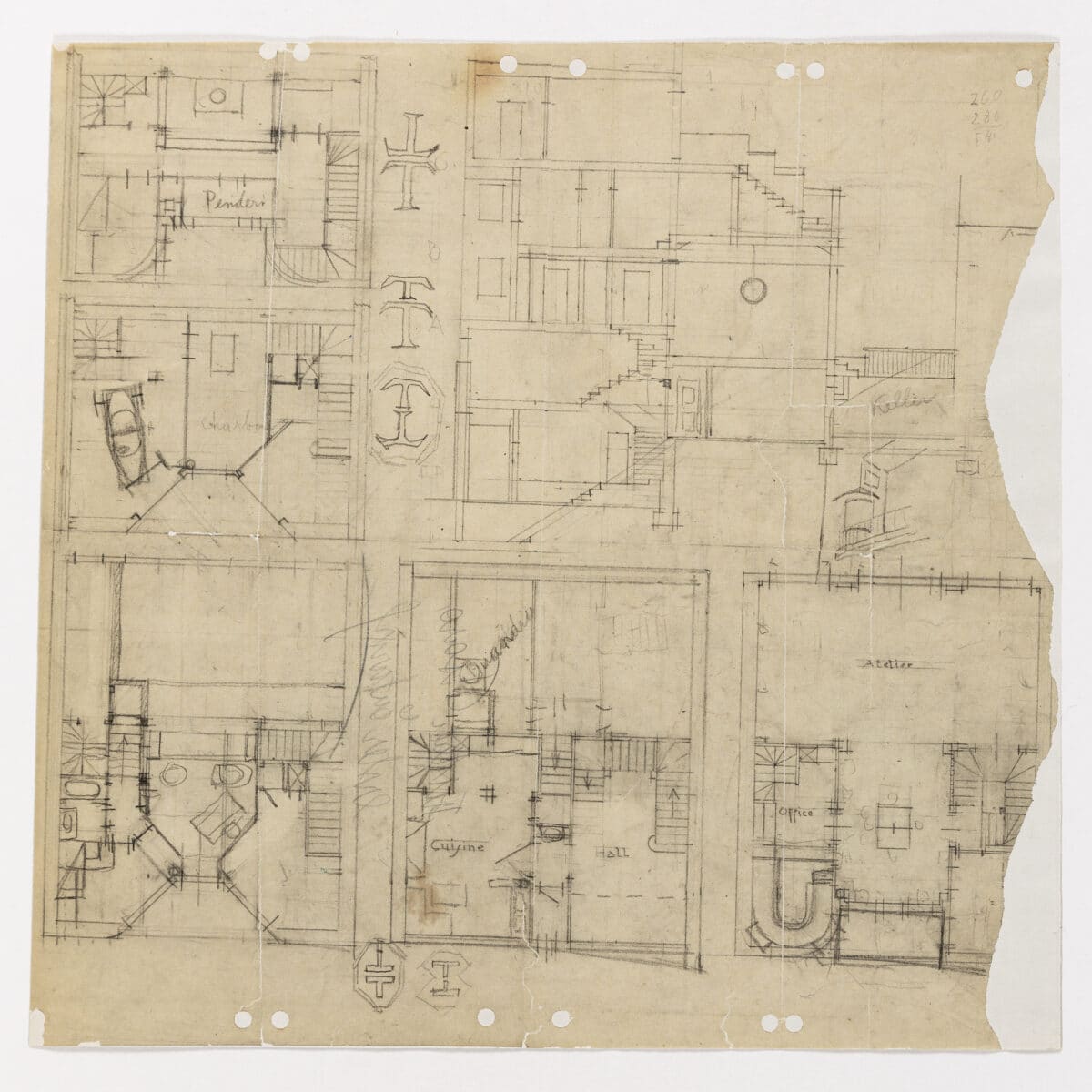 Adolf Loos: House Tzara, Paris, 1925-27 – Drawing Matter