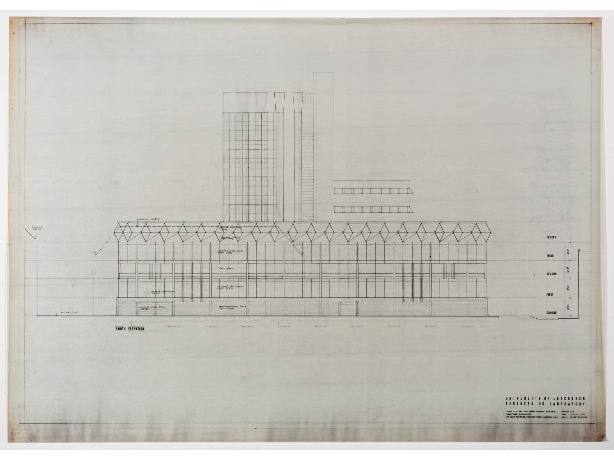 Leicester Engineering Building: Un-detailing – Drawing Matter