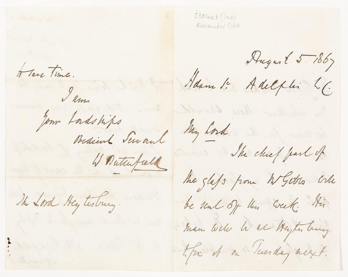 Collection Guide: William Butterfield – Drawing Matter