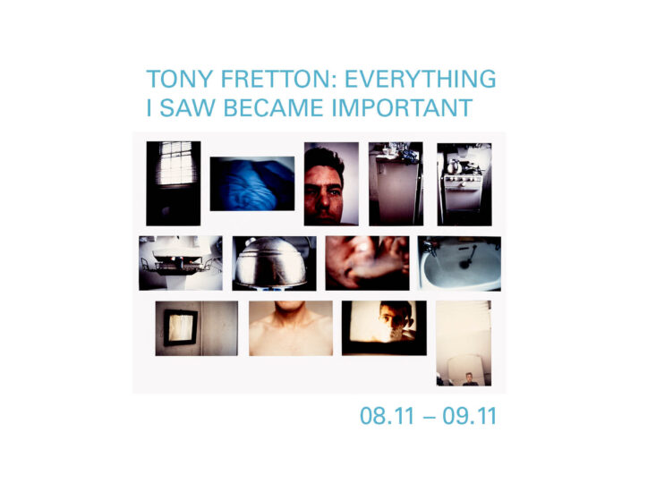 Tony Fretton: Everything I Saw Became Important – 8 & 9 November 2025 ...